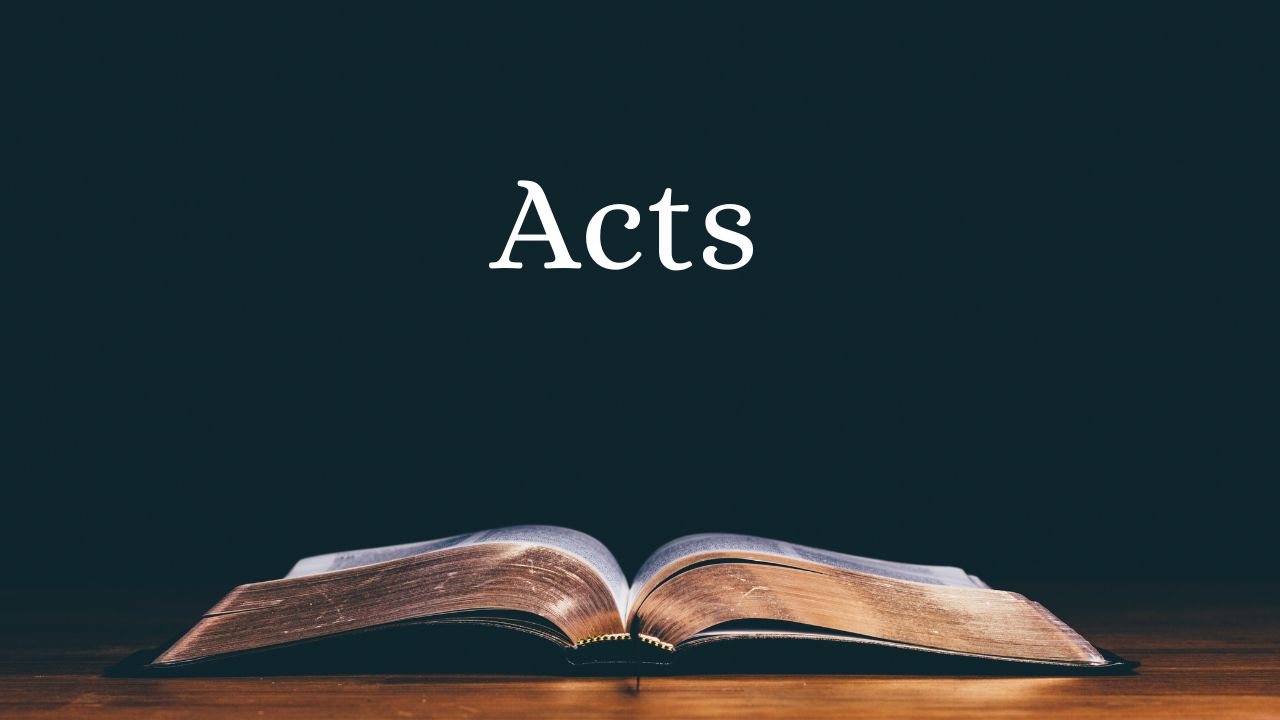 Acts | PastorWagner.com